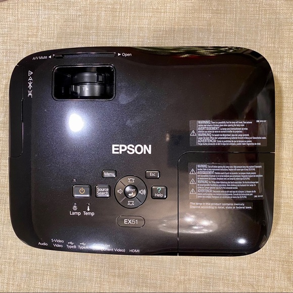 epson | Office | Epson Ex 5 Multimedia Projector Euc | Poshmark